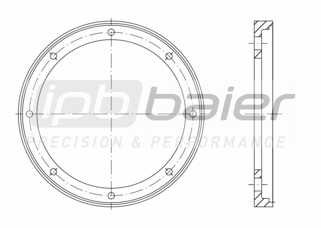 Untermesser KBA 200/160×10 mm, Voll HM – Shop IPB Baier